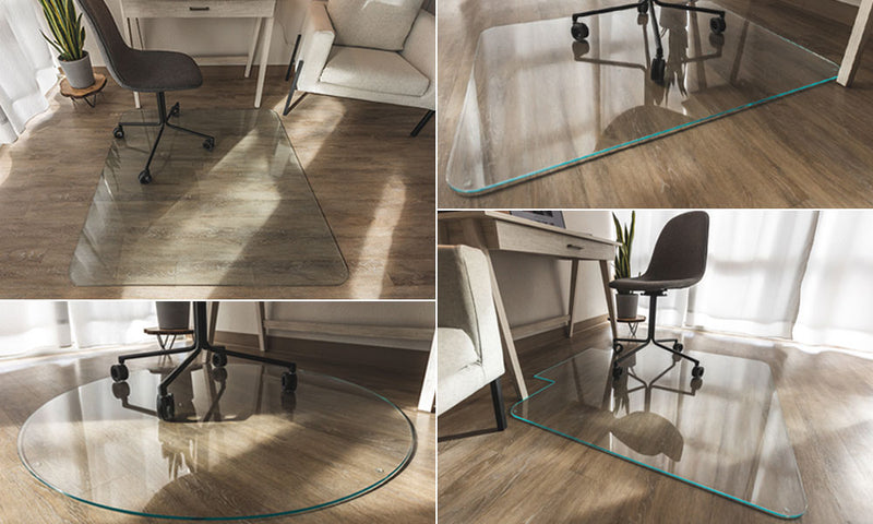 Vitrazza Glass Chair Mats vs Plastic: Which One to Choose? | Vitrazza