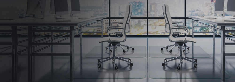 Vitrazza Glass Chair Mats - Business Discounts