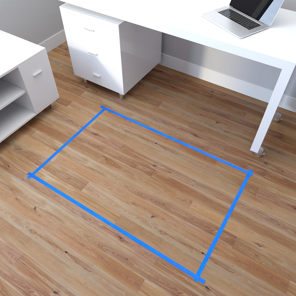 Glass Chair Mat Sizes - How to Choose a Chair Mat Size