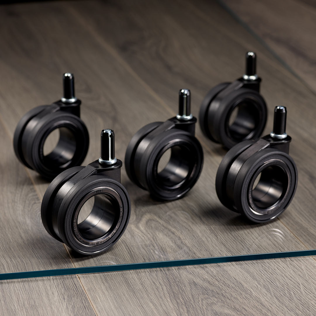 Hubless Office Chair Wheels (Set of 5) – Vitrazza