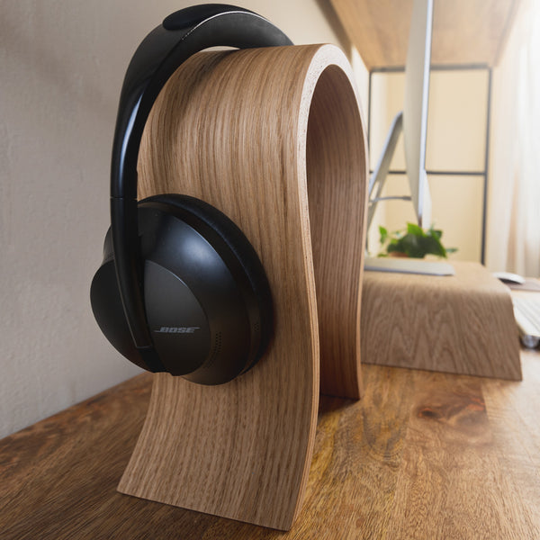 Wood Headphone Stand – Vitrazza
