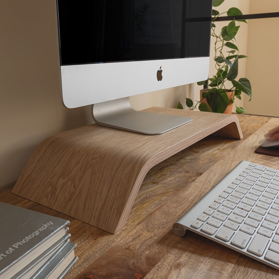 Wood Monitor Riser – Vitrazza