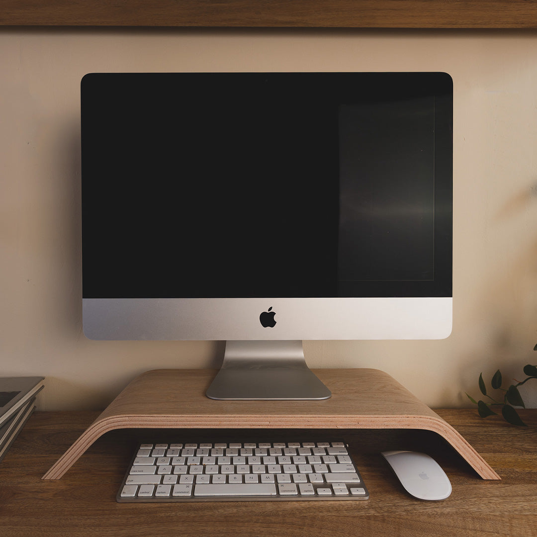 Wood Monitor Riser – Vitrazza